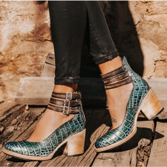 Freebird by Steven | Shoes | Rare Freebird By Steven Randi Us 1 Ankle Leather Sandals Shoes ...